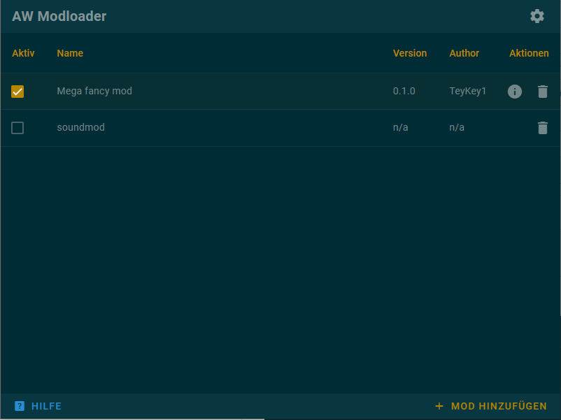 AW Modloader Testing - Game Mods & Add-ons - ArmoredLabs